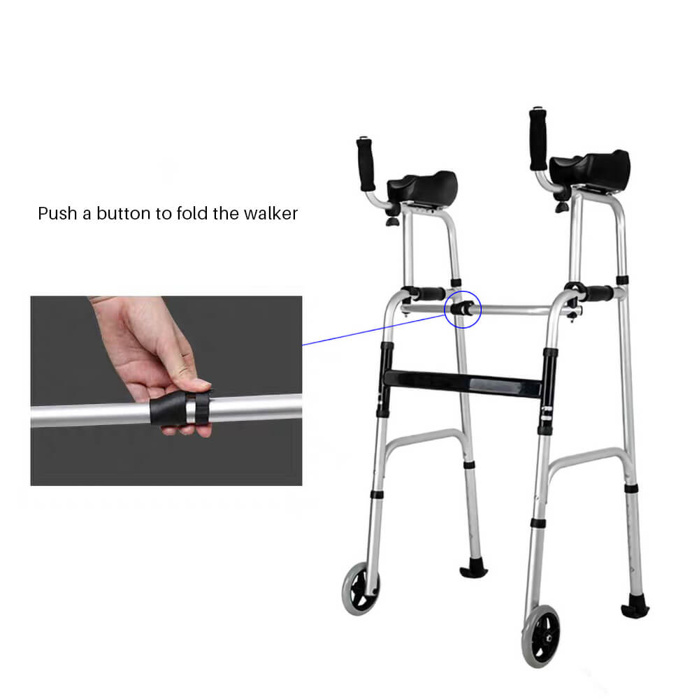 Elbow Walker - a better & safer way to support user while walking.