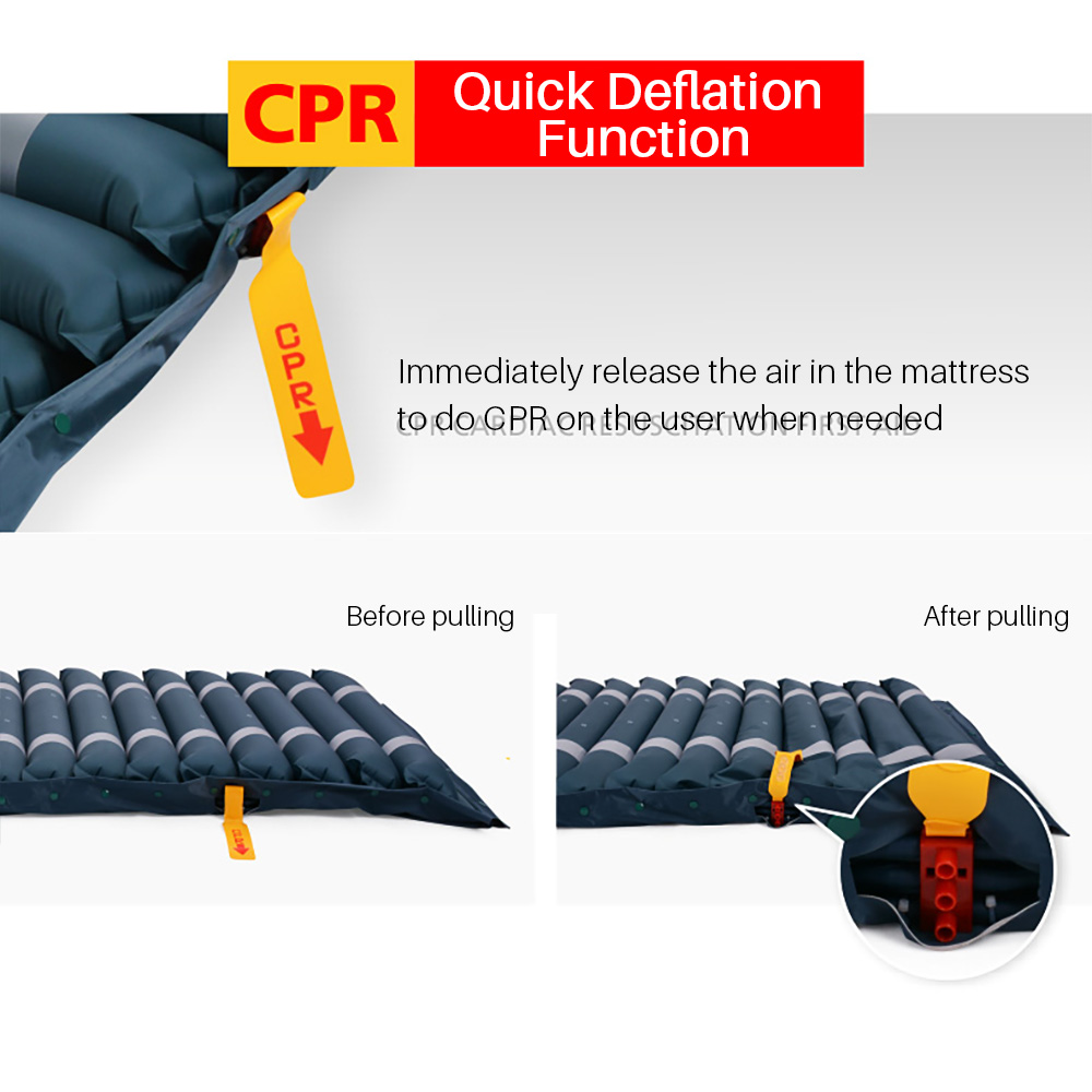 Ripple Mattress - soft and quiet air pump and high quality material.